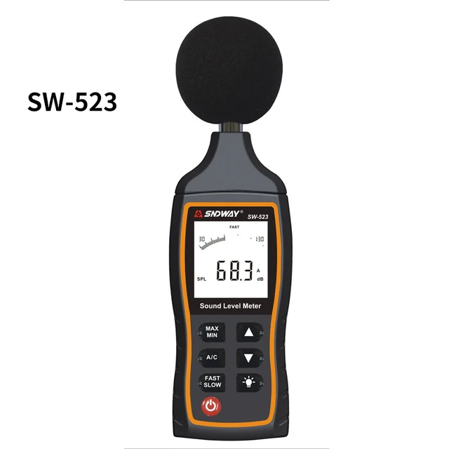 SNDWAY Sound Level Meters Digital Sound Level Meter Noise Meter 30 ...