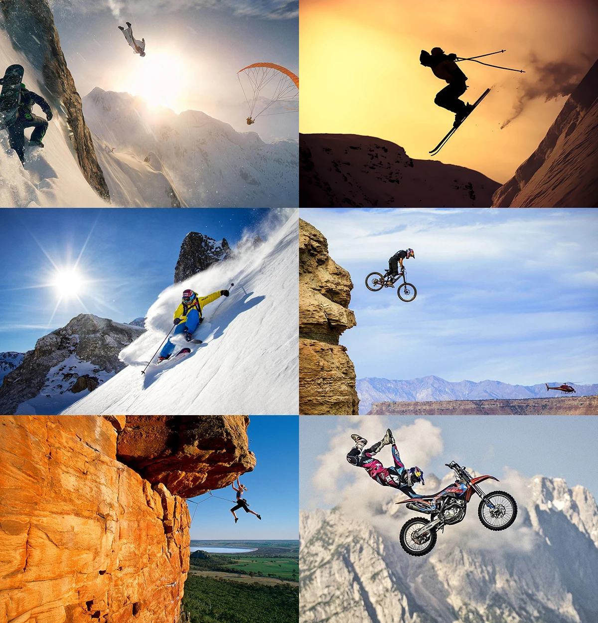 Adventure Sports Collage