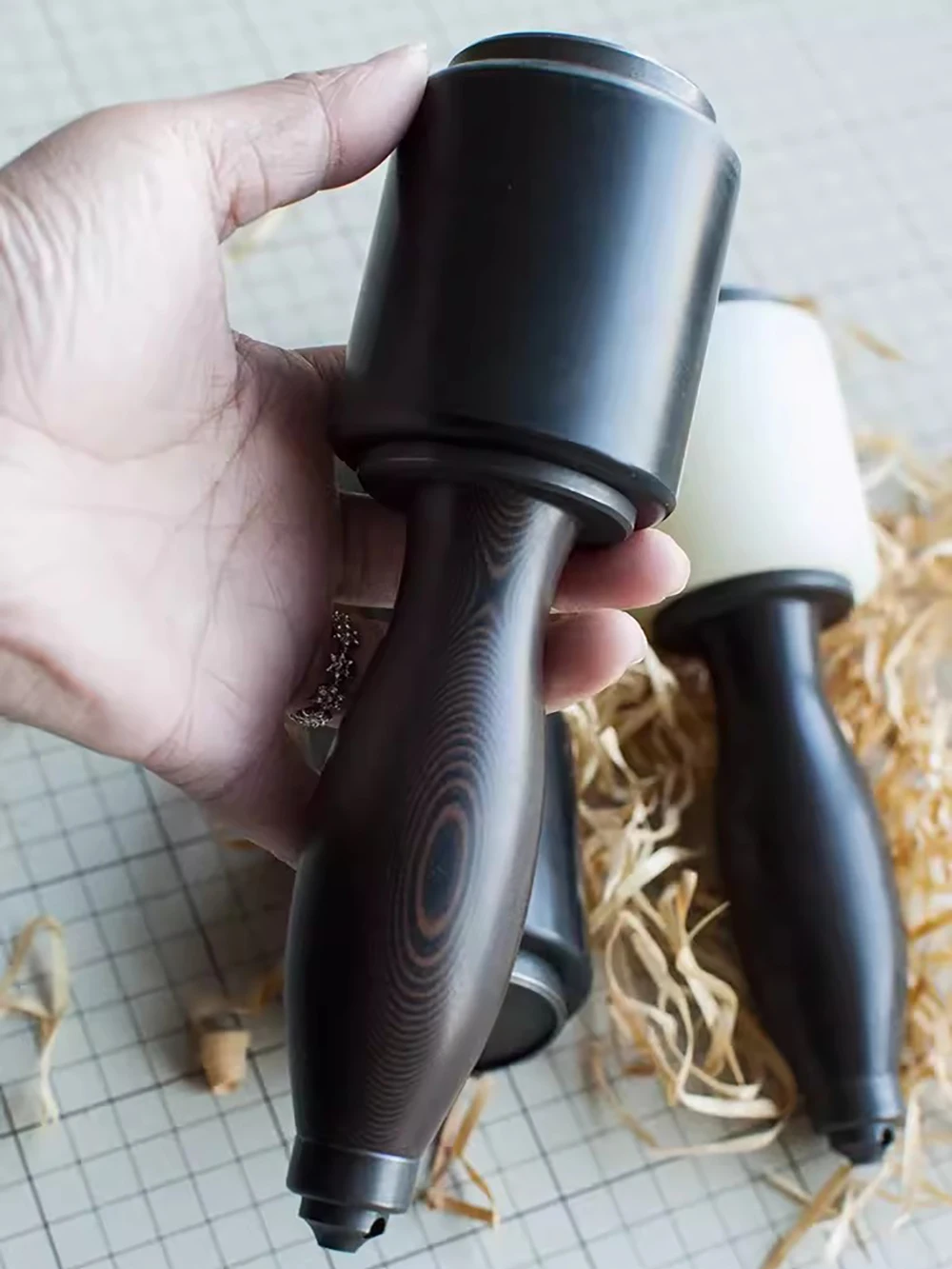 QIANYU-Leather-Carving-Hammer-DIY-Leathercraft-Punch-Tools-560G ...