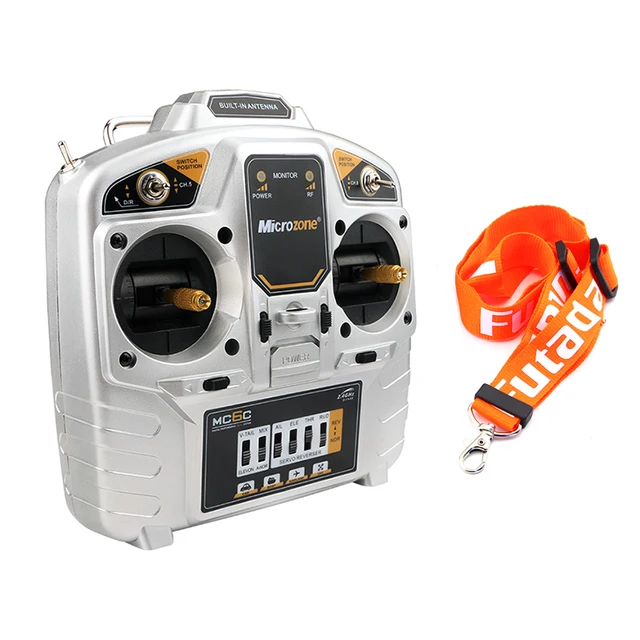 MicroZone MC6C 2.4G 6CH Remote Control Transmitter Receiver 2401MHZ ...