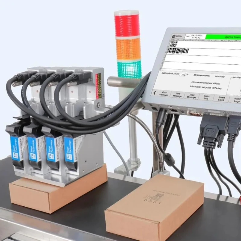 Online-Thermal-Inkjet-Printer-4-0-5in-Silvery-High-Speed-Variable-Date ...