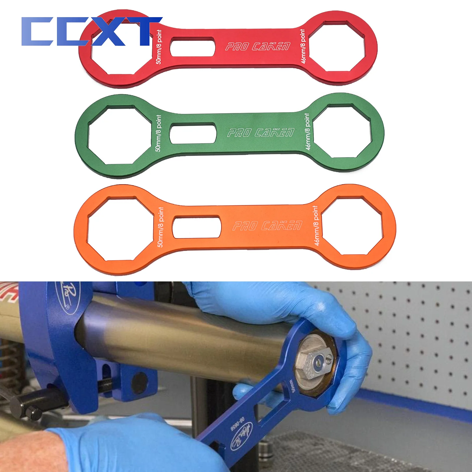 Motorcycle Fork Cap Wrench 46MM 50MM Dirt Bike Repair Tool For Husqvarna FC FE FS FE FX 250 300 ...