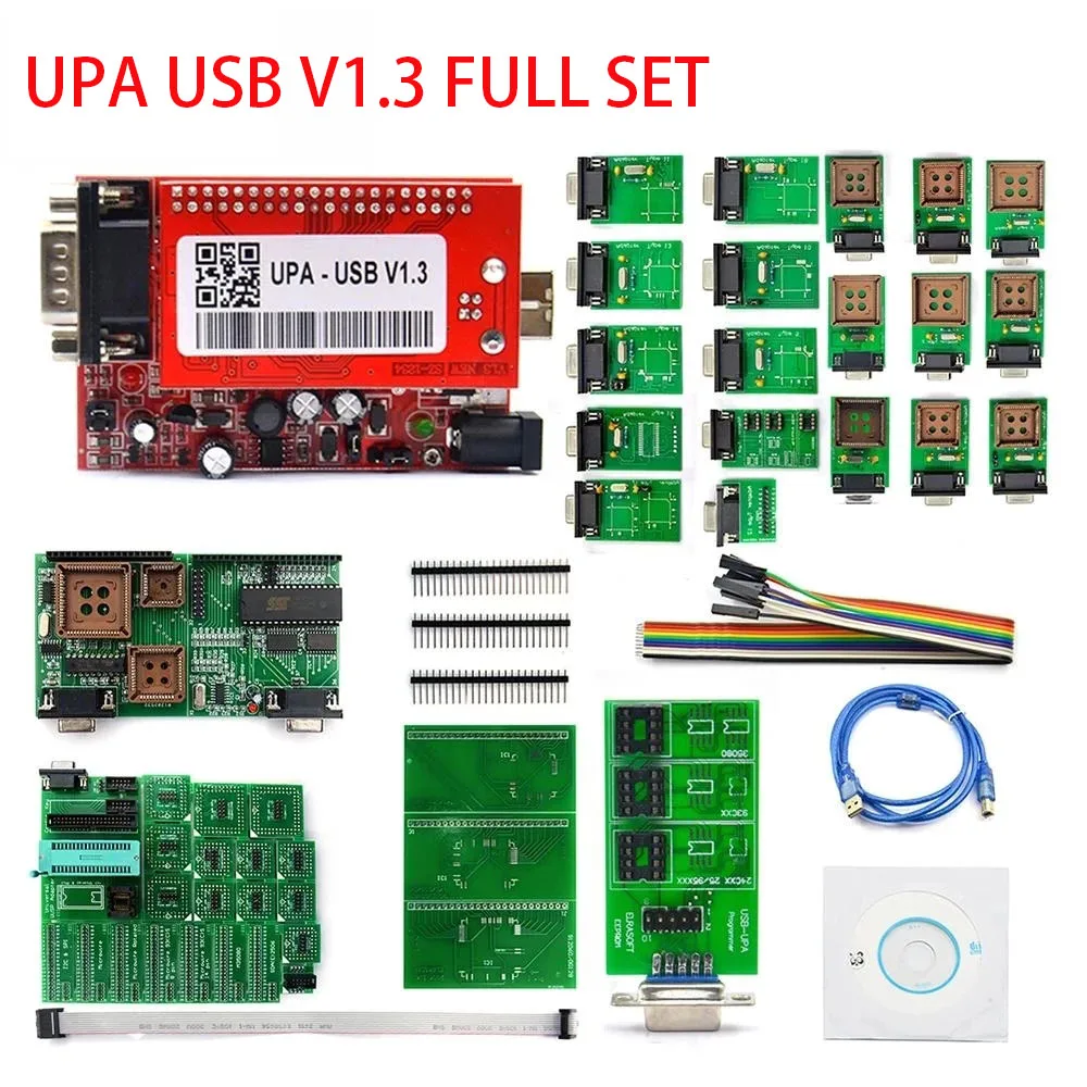 Programador UPA USB V1.3 con adaptadores completos, Unidad Principal ...