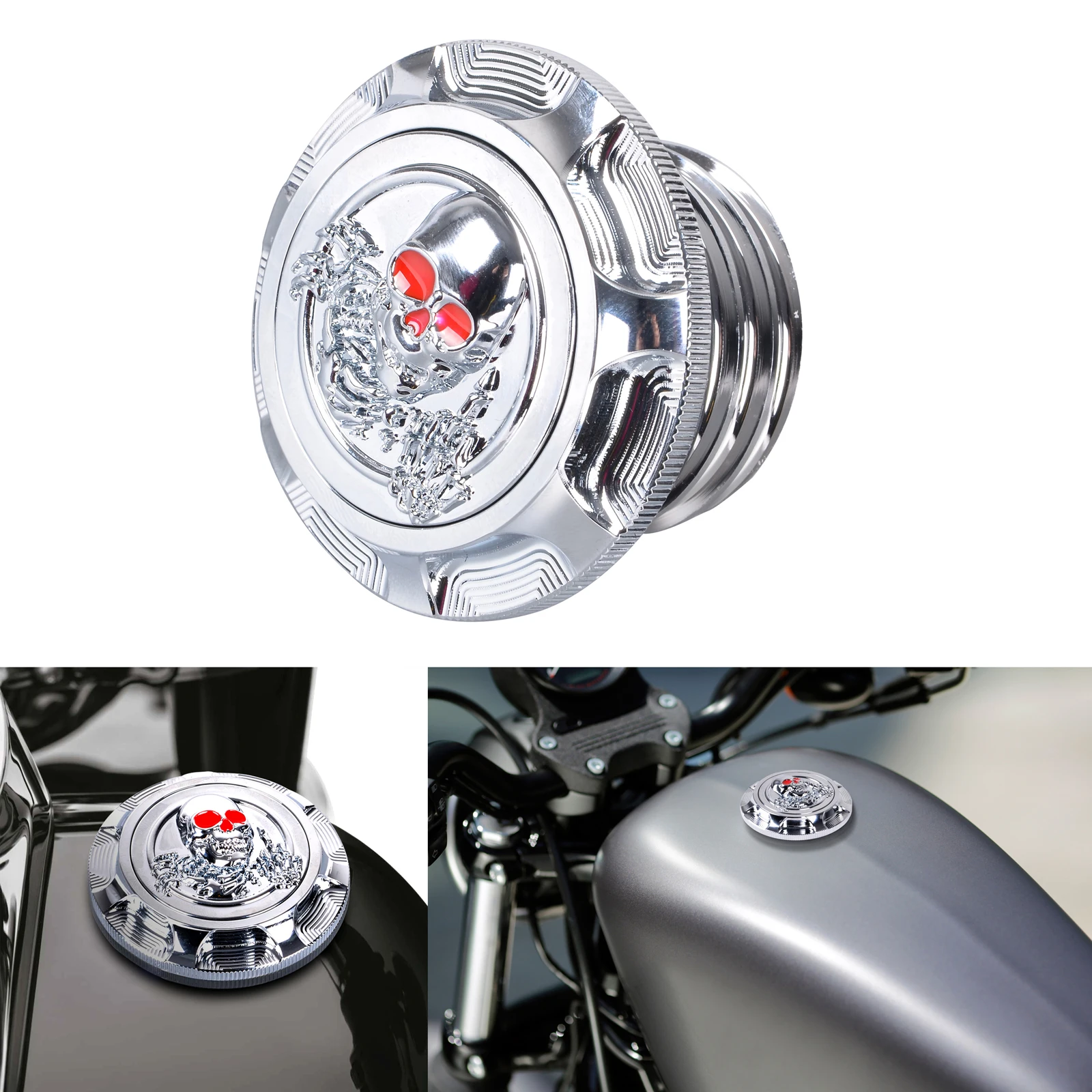 3D-CNC-Aluminum-Motorcycle-Tank-Cover-Fuel-Gas-Decorative-Oil-Cap-for ...