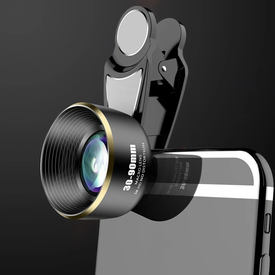 30-90mm Phone Camera Lens Macro Lens 5k Hd Mobile Phone Accessories For ...