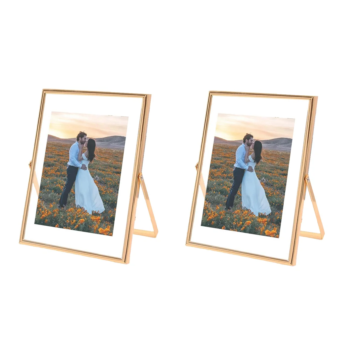 4X6-Picture-Frame-Set-of-2-for-Multiple-Photo-Sizes-4X6-3X5-2X3-Metal ...