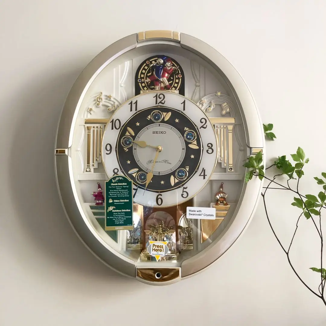 Swarovski Crystal Clock