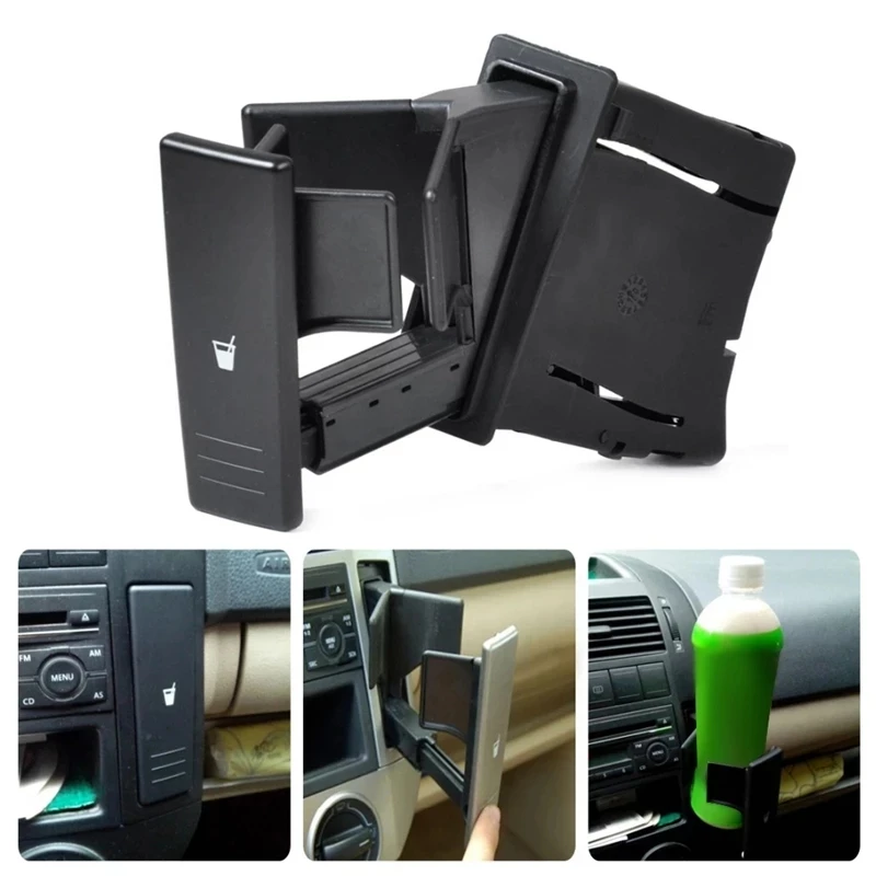 Car Center Console Cup Holder Card Slot For-polo 9n 2002 2003 2004 2005 ...