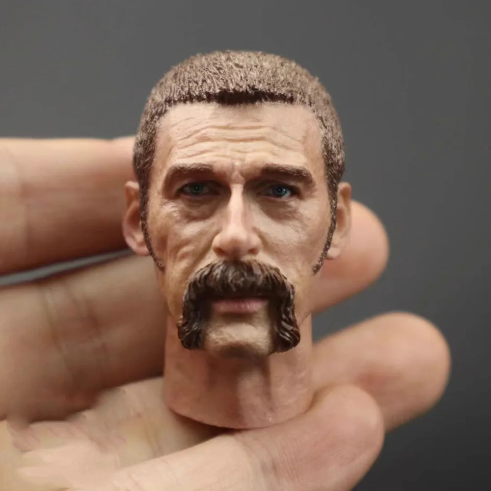 1-6-Male-West-Cowboy-SAS-Captain-British-Head-Sculpture-Carving-Toys ...