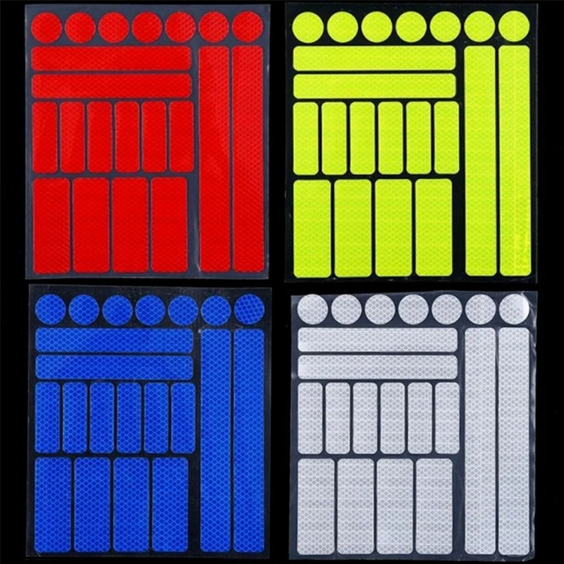 Universal Reflective Warning Sticker Body Reflective Sticker Car Safe ...