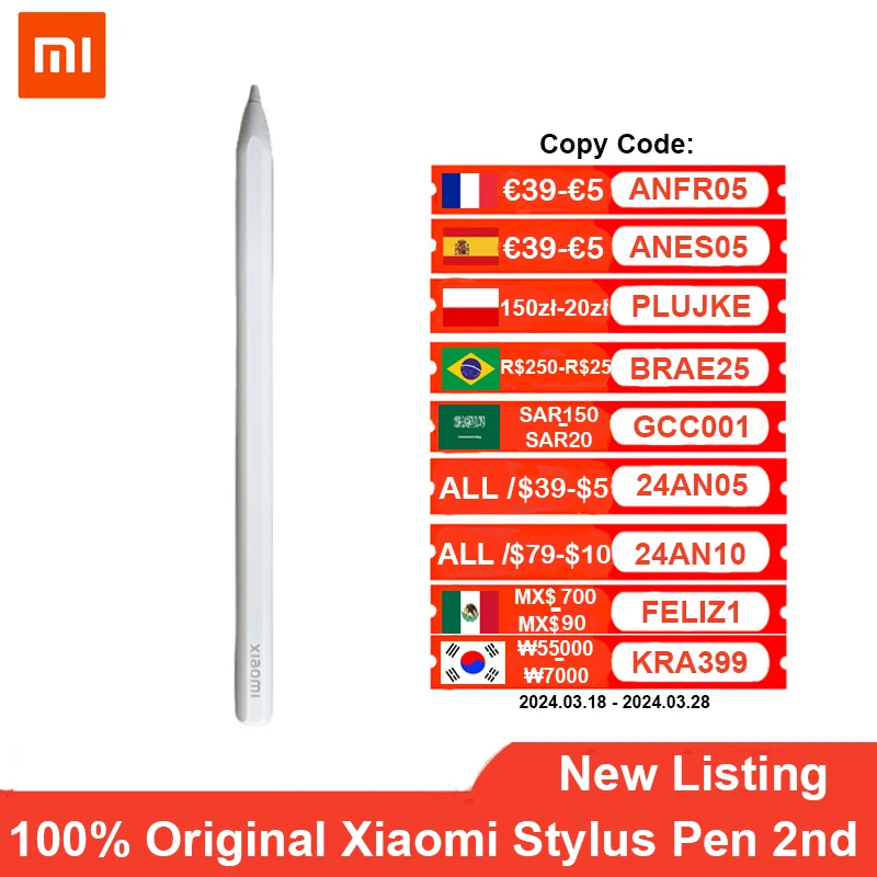 Original-Xiaomi-Stylus-Pen-2-nd-240Hz-Draw-Writing-Screenshot-Tablet ...