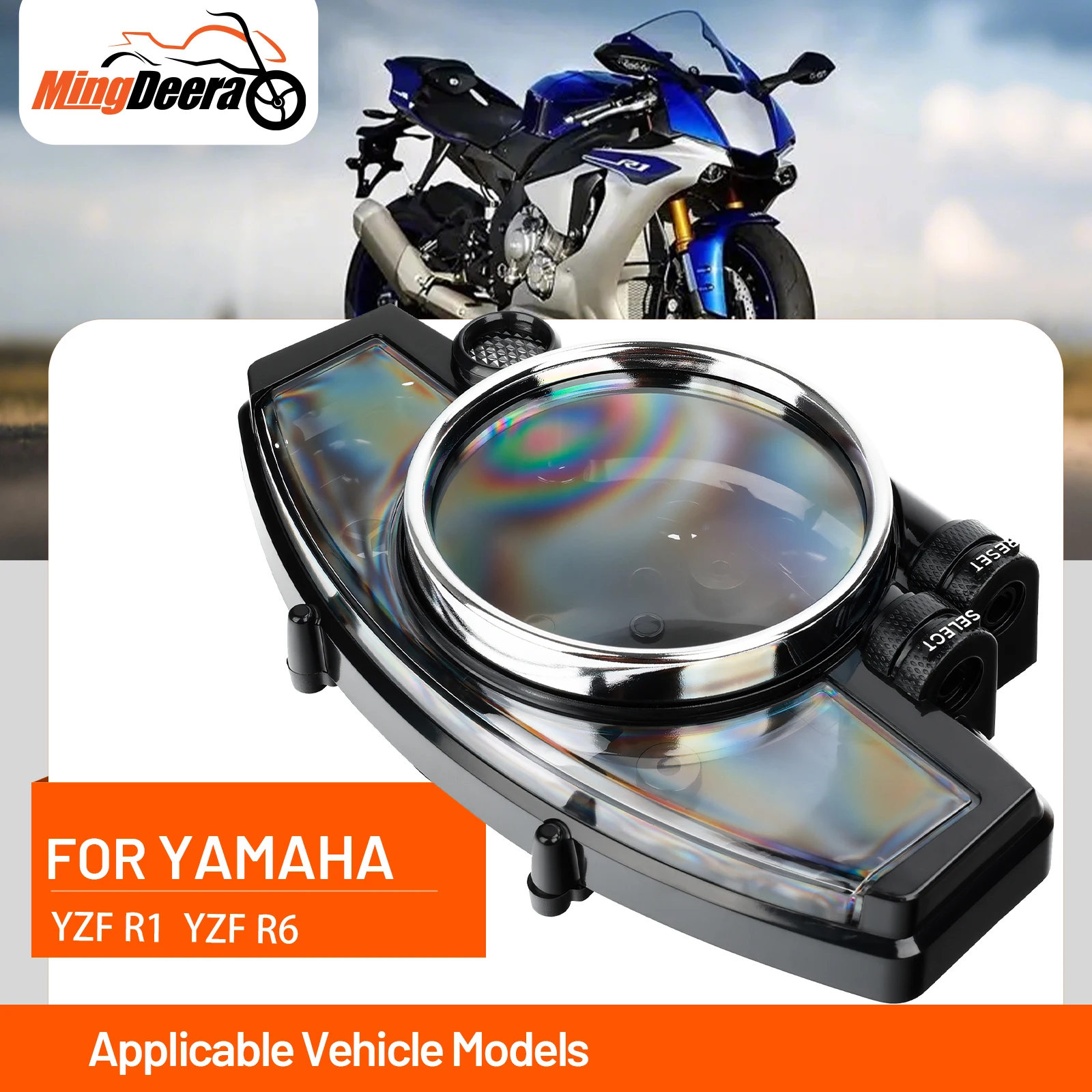 Motorcycle Speedometer Instrument For Yamaha YZF R1 2004-2006 YZF R6 ...