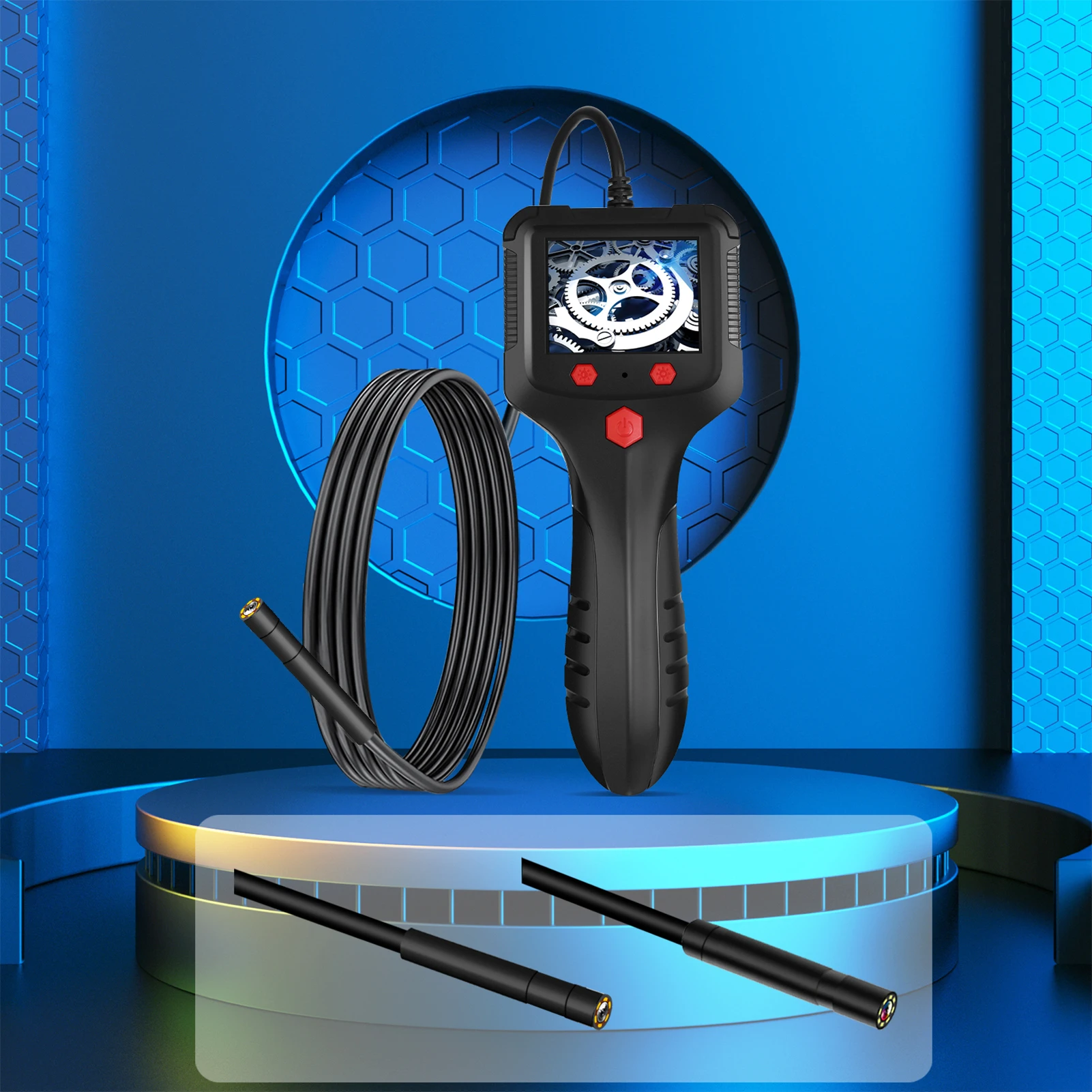 P100-Industrial-Endoscope-1080P-Digital-Borescope-IP67-Waterproof-Snake ...