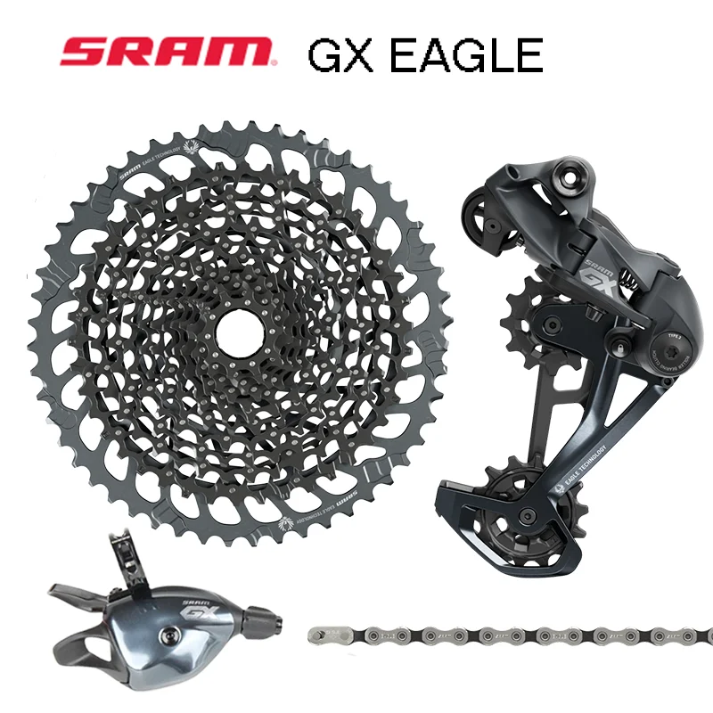 SRAM GX EAGLE 12 단 MTB 자전거 그룹셋 시프터 레버, 후면 드레일러 K7 XT M8100 카세트 XG-1275 ...