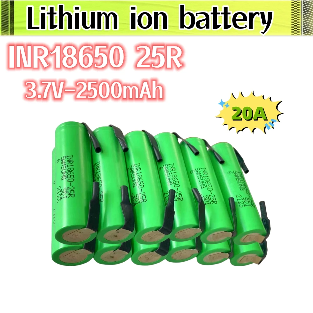 Original-2500mAh-18650-Battery-INR18650-25R-3-7V-Lithium-High-Current ...