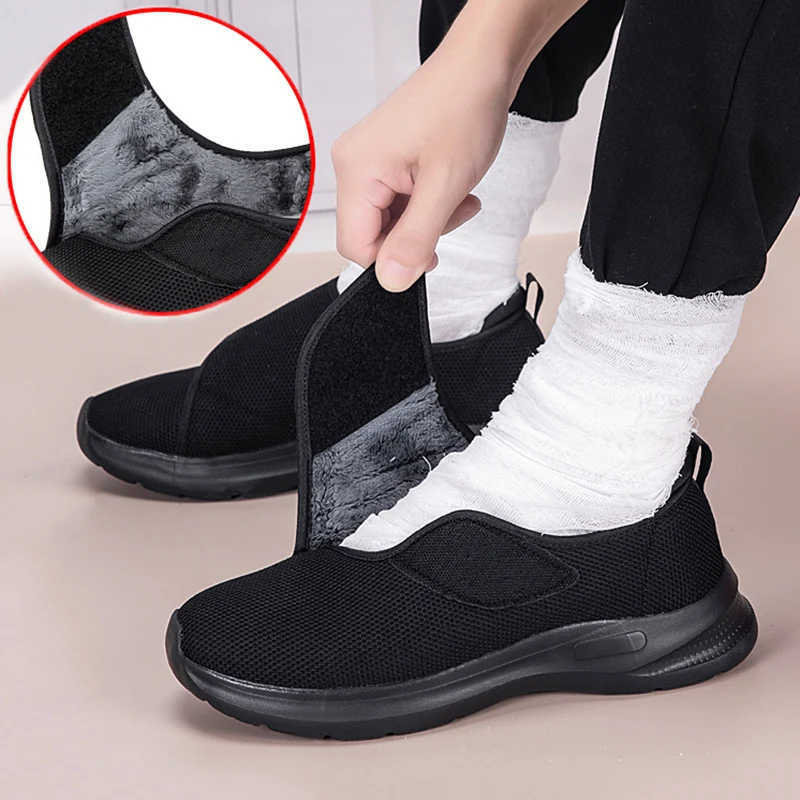 Winter Women Orthopedics Wide Feet Swollen Walking Casual Shoes Thumb ...