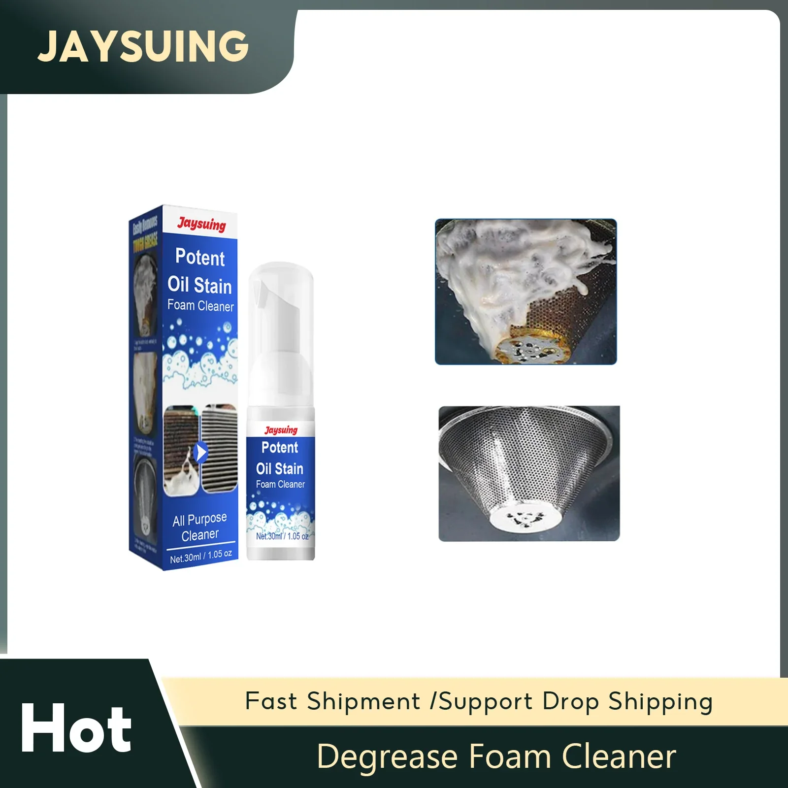 Degrease-Foam-Cleaner-Rinse-Free-Oil-Stain-Remover-Smoking-Machine-Kitchen-Degreaser-Bubble ...