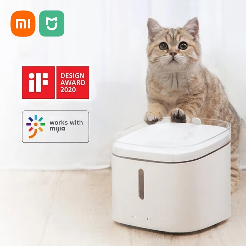 XIAOMI-MIJIA-Smart-Pet-Water-Fountain-Cat-Dog-Automatic-Bubbler ...