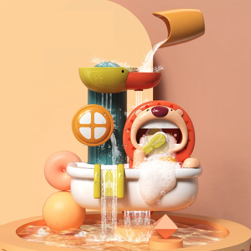 Máquina para hacer burbujas de jabón y agua con rociador para baño de ...