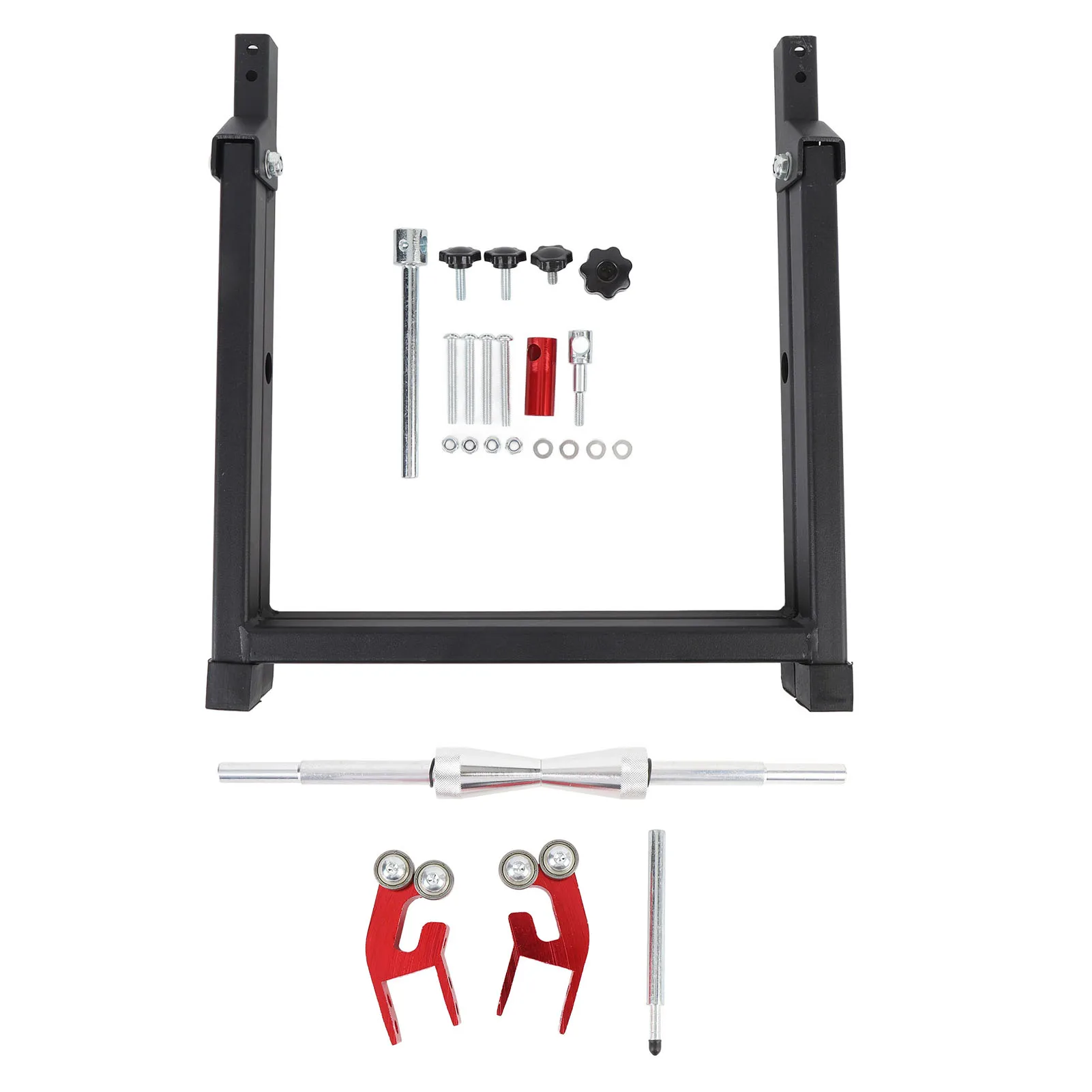 Motorcycle Wheel Balancer Truing Stand Foldable Portable Adjustable ...