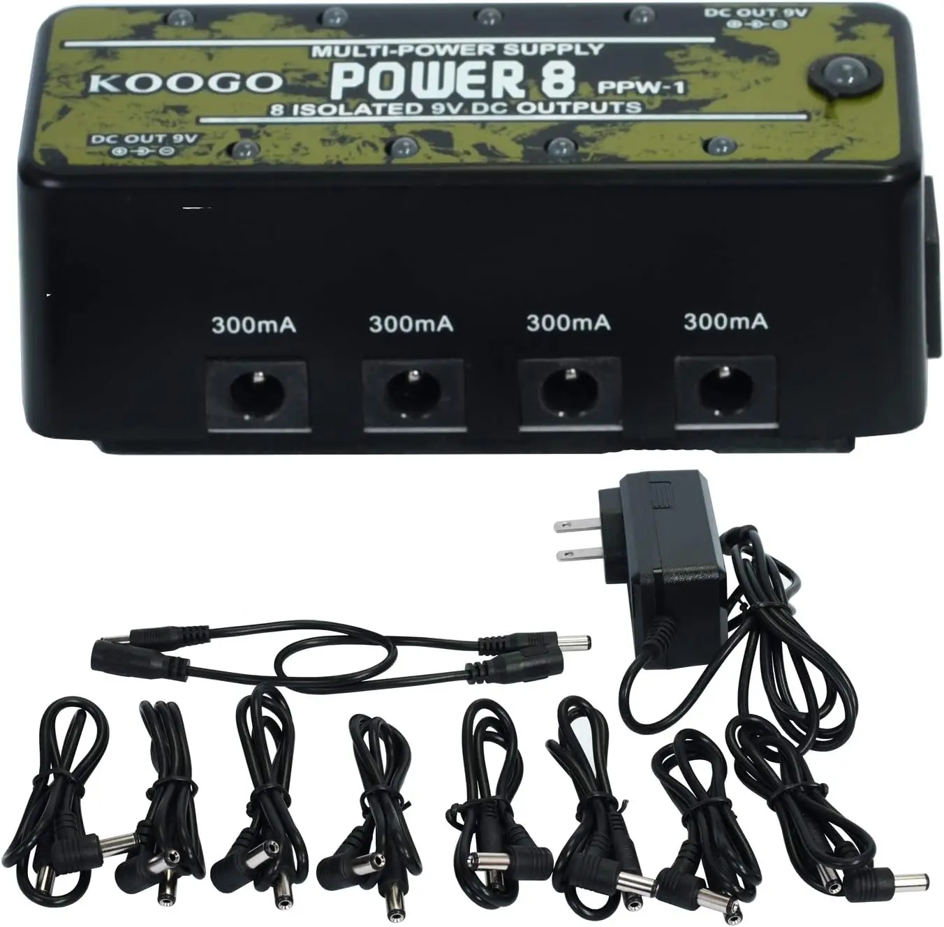 Koogo-Super-Tiny-8-Isolated-9V-DC-300mA-Outputs-Mini-Power-Supply ...