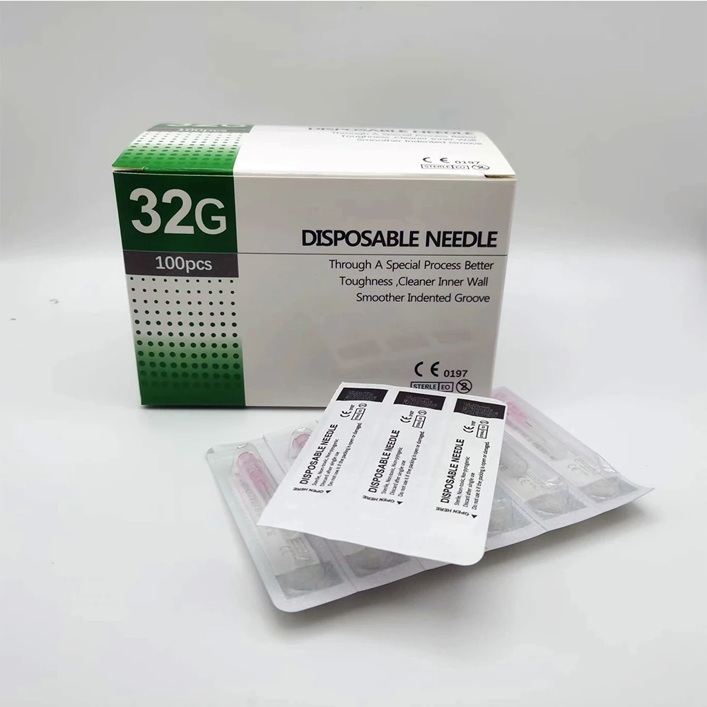 Painless-small-needle-painless-beauty-ultrafine-32G-4mm-32G-6mm-32G ...