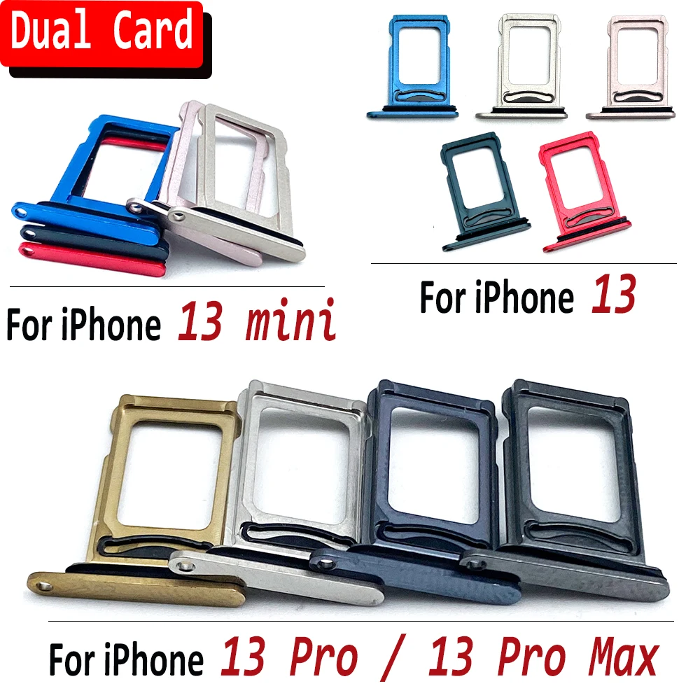Original-Dual-Card-Replacement-SIM-Card-Holder-Tray-chip-slot-drawer ...