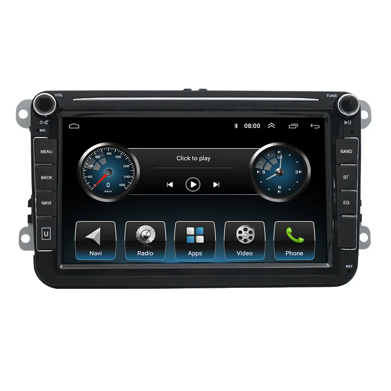 2din rns 510 rádio android para vw passat b6 polo sharan tiguan touran ...