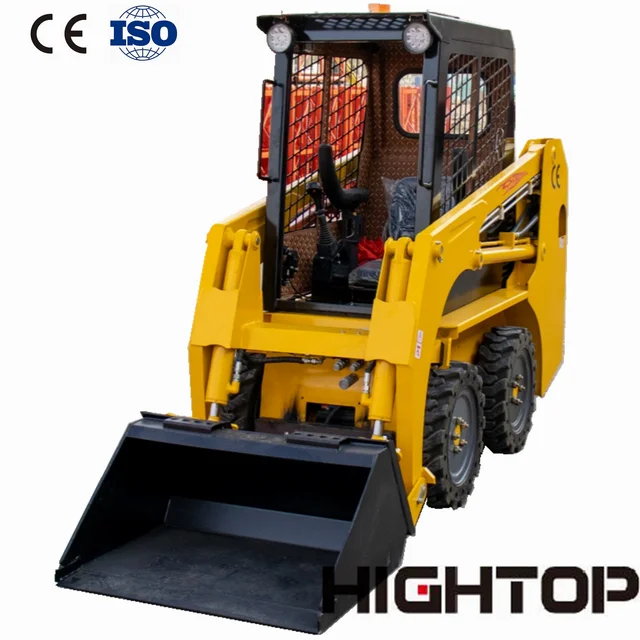 Yellow Bobcat Machine