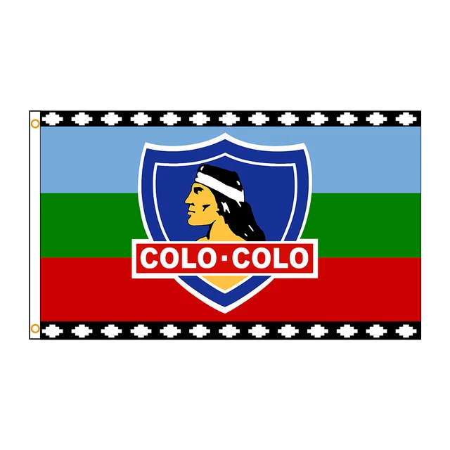 Elección 90*150cm Club Social y Deportivo colo-colo banner decorativo ...