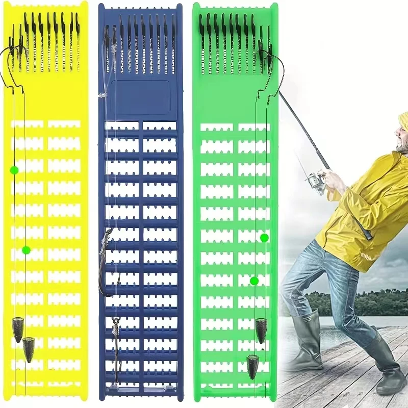 YOTO-Fishing-Snelled-Hook-Holder-Fishing-Leader-Holder-for-Organize-Snelled-Fishing-Hooks-Rigs ...