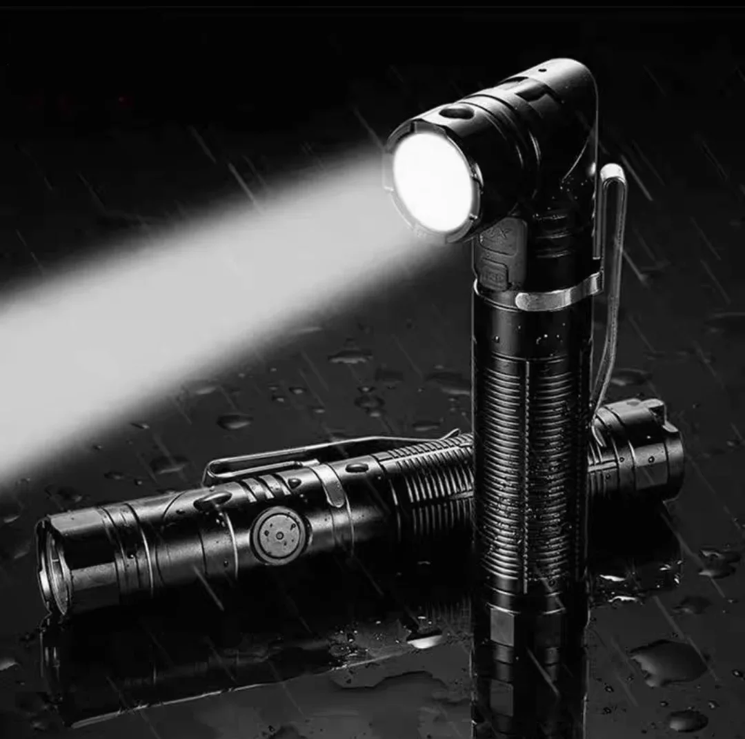Flashlight-LED-torch-Waterproof-Flashlight-Torch-With-Indicator-USB-C ...