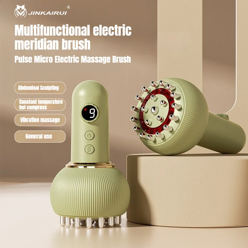Electric Meridian Brush Rechargeable Scraping Instrument Thin Belly ...