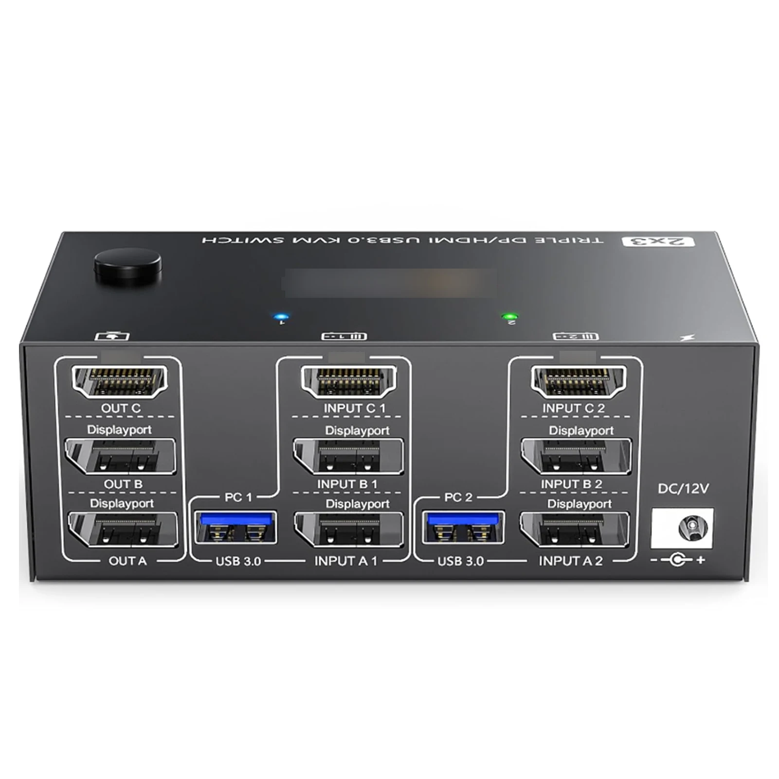 KVM-Switcher-USB-3-0-Three-Input-Two-Output-Dual-Monitor-Switcher ...