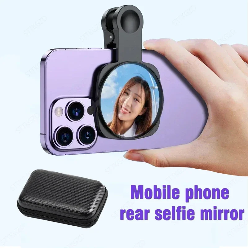 Smartphone Camera Mirror Reflection Clip Kit Portable Mobile Phone ...