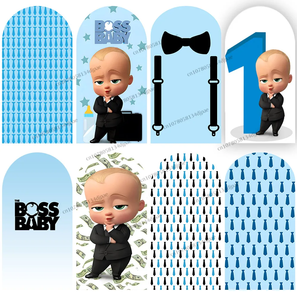 Boss Baby with Tie on Head: The Ultimate First Birthday Decor Piece You ...
