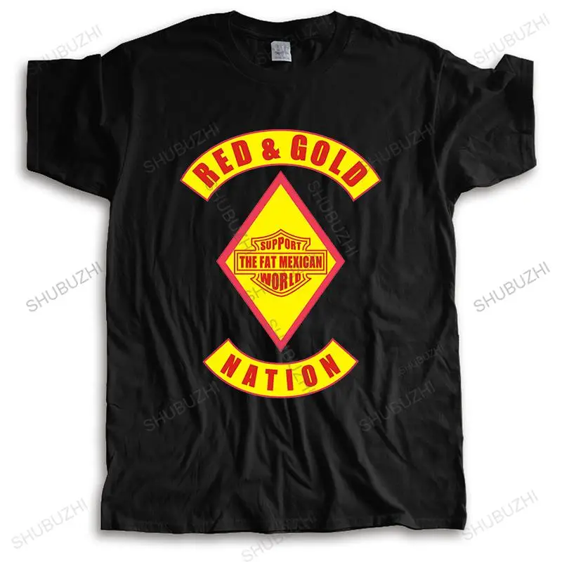 summer-vintage-t-shirts-cotton-tops-for-men-Red-and-Gold-Nation ...