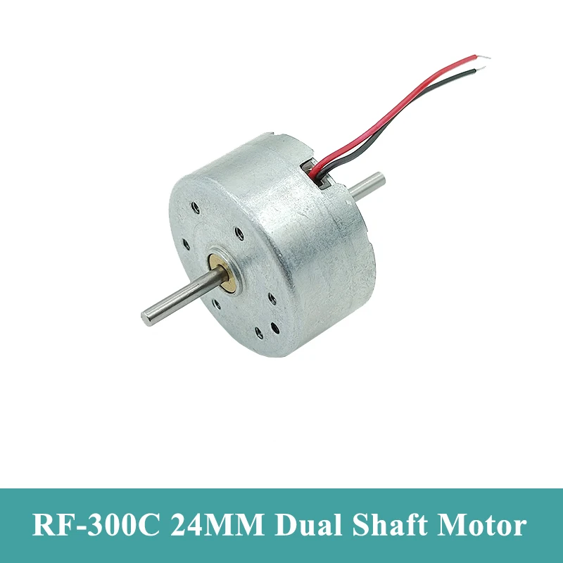 RF-300-Dual-Shaft-Double-Axle-Micro-300-Motor-DC-6V-18V-9V-12V-14000RPM ...