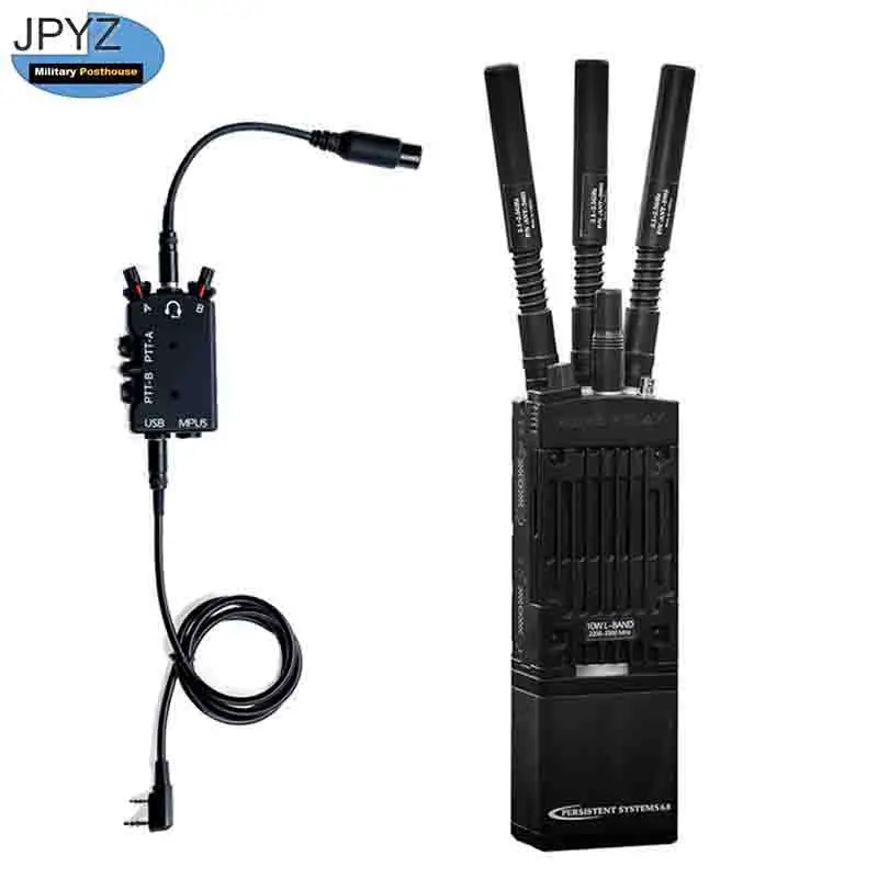 New-Generation-Metal-CNC-Of-MPU5-DUAL-PTT-Intercom-AD-Hoc-Intelligent ...