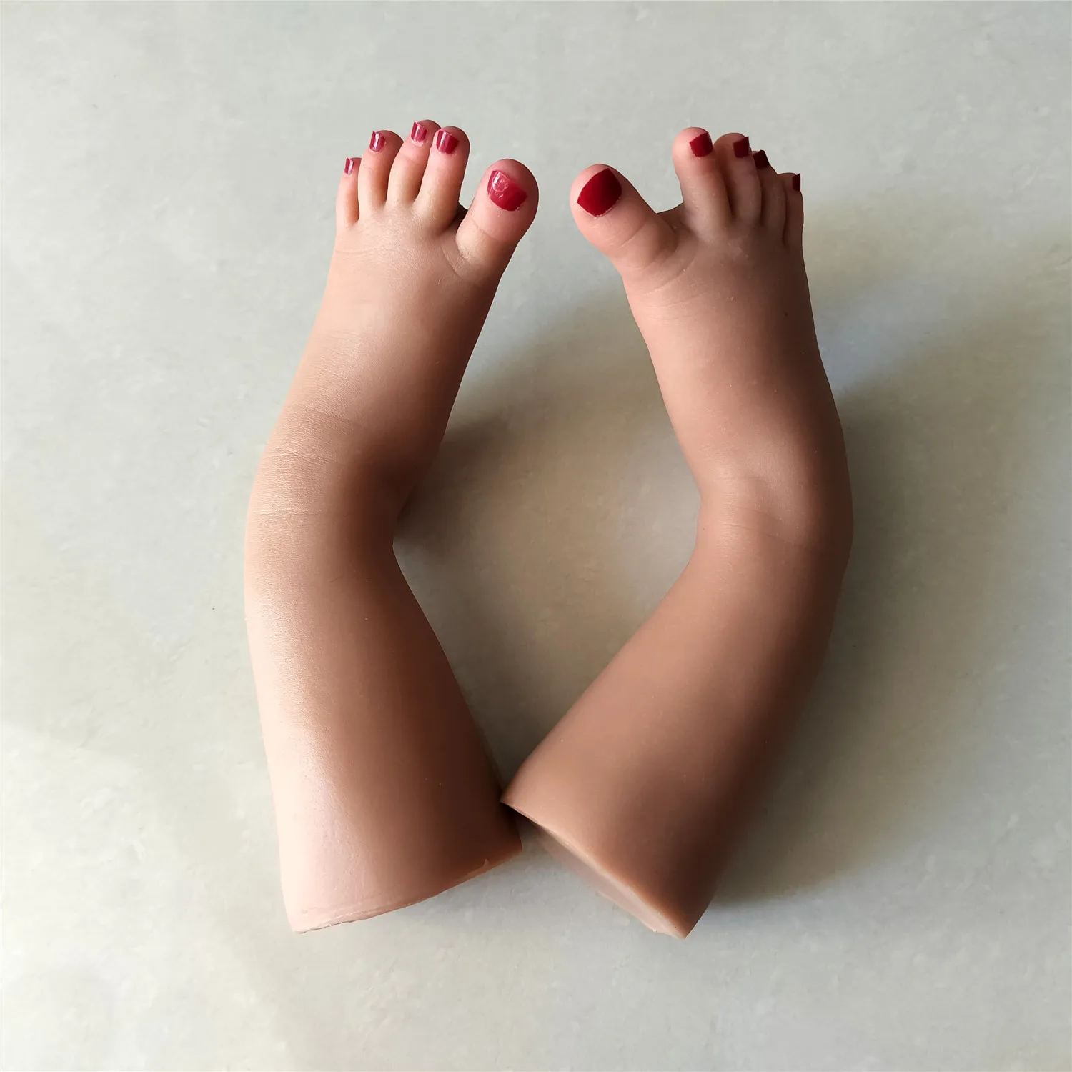 New-Lifelike-Silicone-1-1-Girls-Cute-Feet-Model-Fake-Manicure-Movie ...