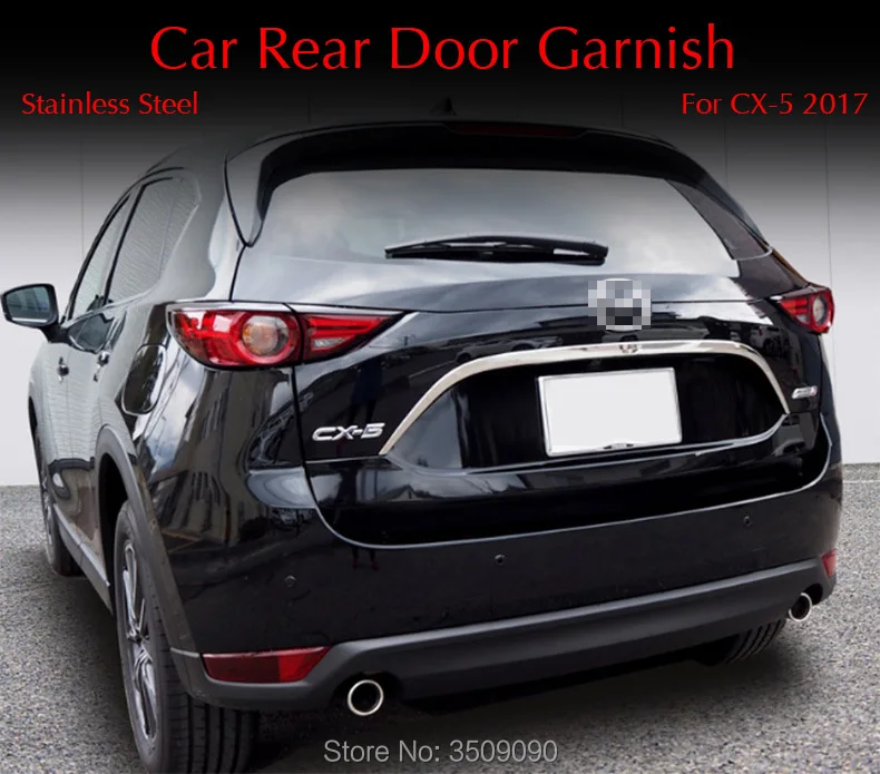 Car Rear Door Trunk Box Trim For Mazda Cx 5 Cx5 2017 2020 2021 2022 2023 Kf Stickers Chrome Garnish Strips Cover Decorative New Chromium Styling AliExpress