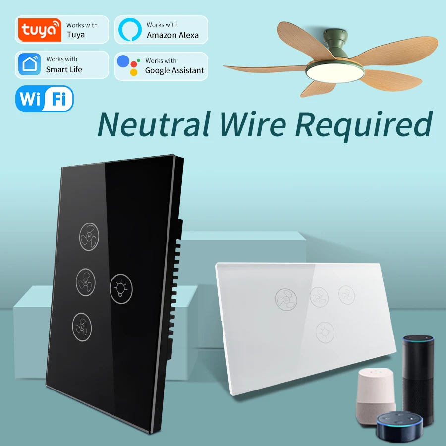 Tuya-WiFi-Ceiling-Fan-Light-Smart-Switch-Touch-Interruptor-Smart-Life ...