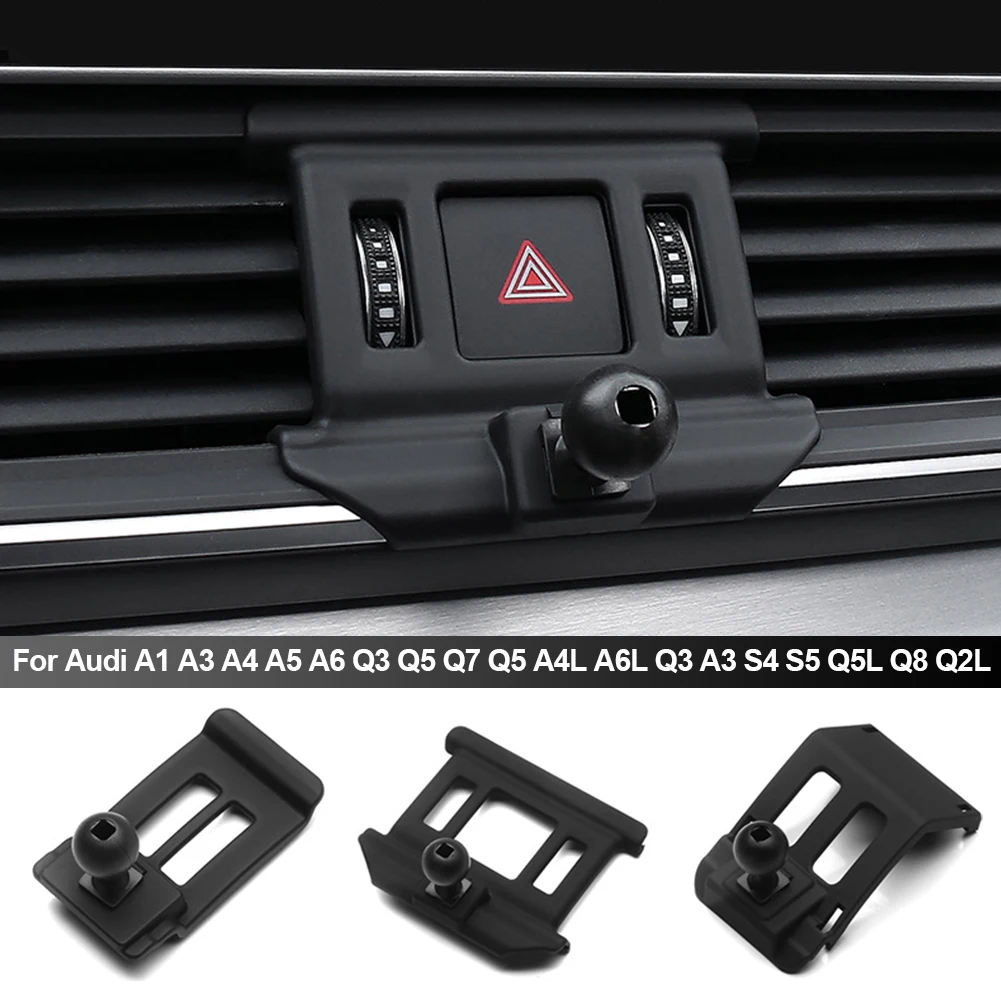 Поворотная подставка для телефона Audi A1 A3 A4 A5 A6 Q3 Q5 Q7 Q5 A4L A6L Q3 A3 S4 S5 Q5L Q8 Q2L ...