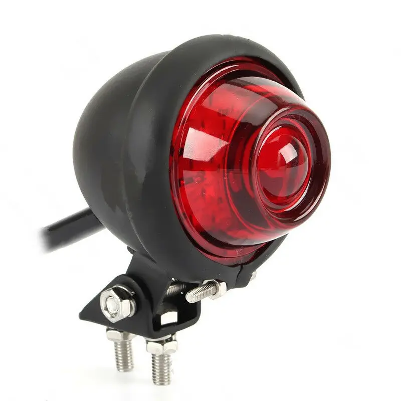 Motorcycle Taillight Cafe Racer Tail Light Led Bates Style Stop Tail ...