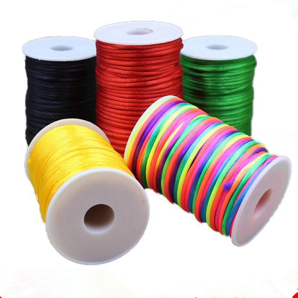 3mm-Rope-whole-roll-Satin-Rattail-Polyester-Nylon-Cords-String-Chinese ...