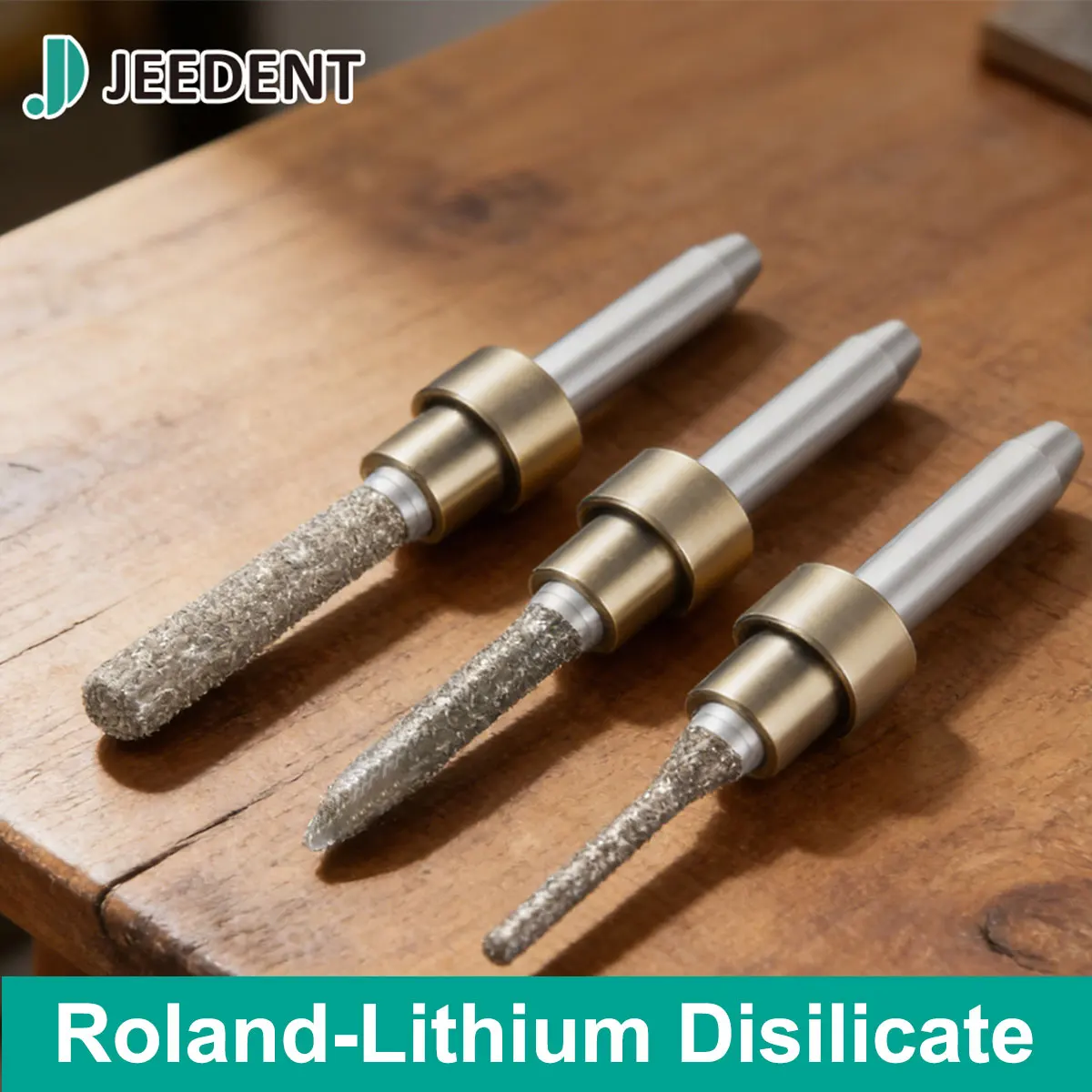 JEEDENT-Roland Dental Milling Burs CAD/CAM For Lithium Disilicate Glass ...