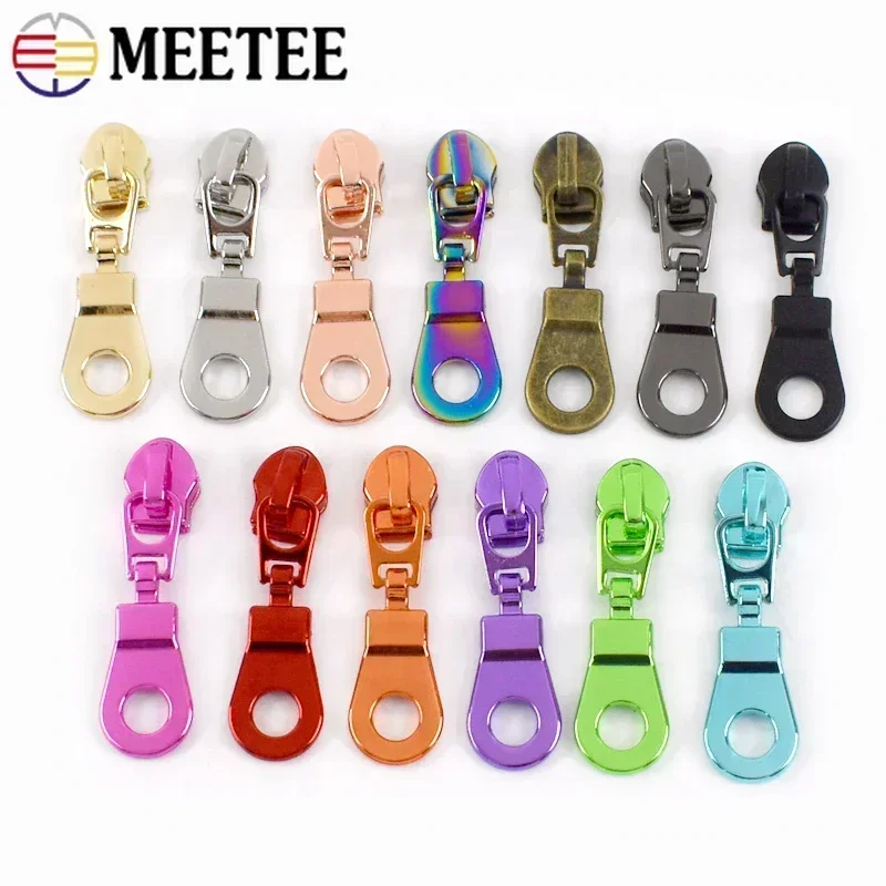 5-10-20Pcs-5-Zipper-Heads-For-Nylon-Zippers-Bag-Zip-Puller-Sliders-Zips ...