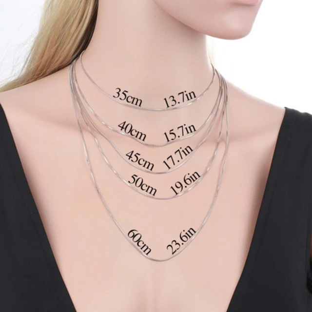 White Gold Chain For Girls