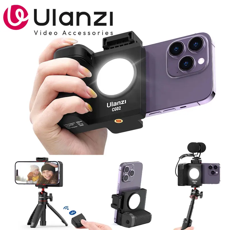 Ulanzi-CG-02-Handle-Selfie-Grip-Fill-Light-Mobile-Phone-Anti-shake ...