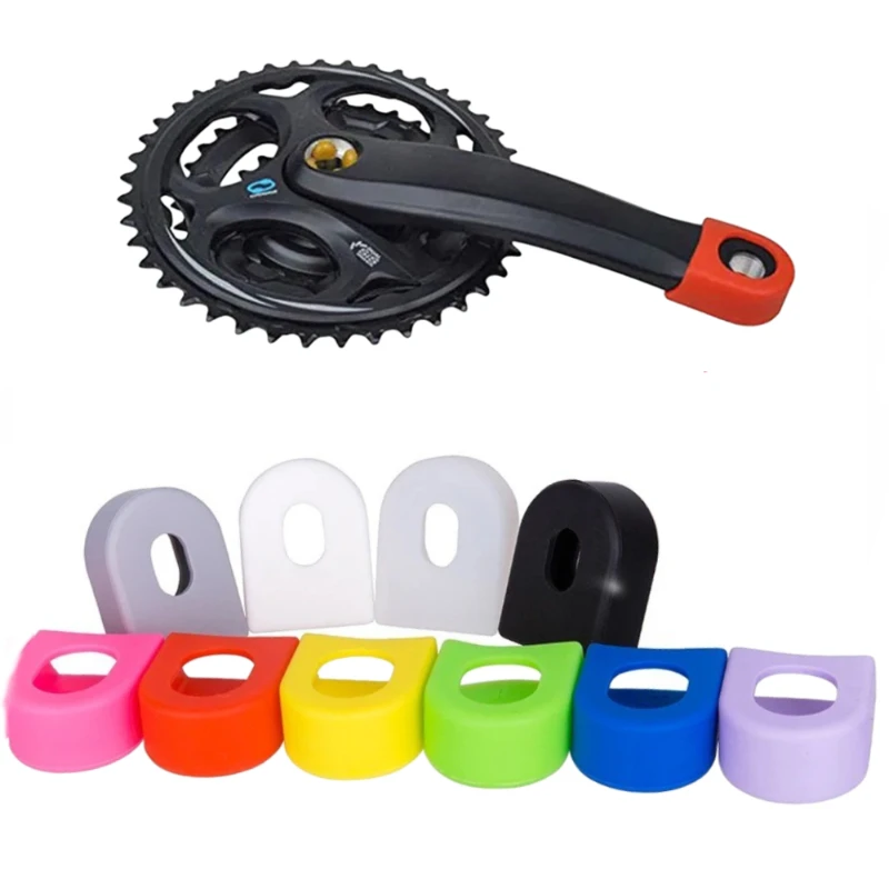 2pcs-Crankset-Cover-Protector-Multiple-Color-MTB-Bike-Sprocket-Crank ...